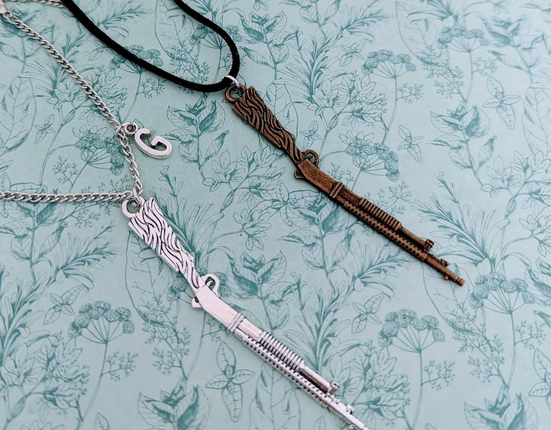 Shot Gun Necklace, Gun Jewellery, Gun Lover Gifts, Weapon Necklace ...