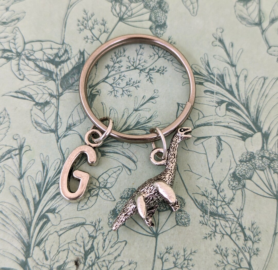 Loch Ness Monster Keychain, Dinosaur Keychain, Dino Gifts, Plesiosaurus ...