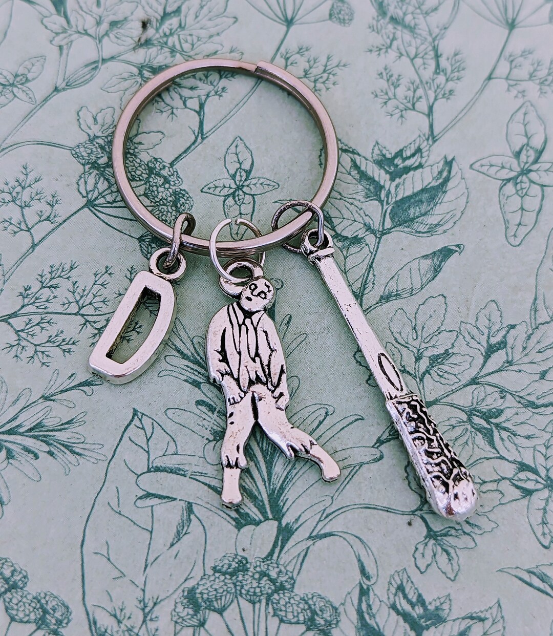 Zombie Keychain, Zombie Gifts, Horror Gifts, Horror Keychain, Halloween ...