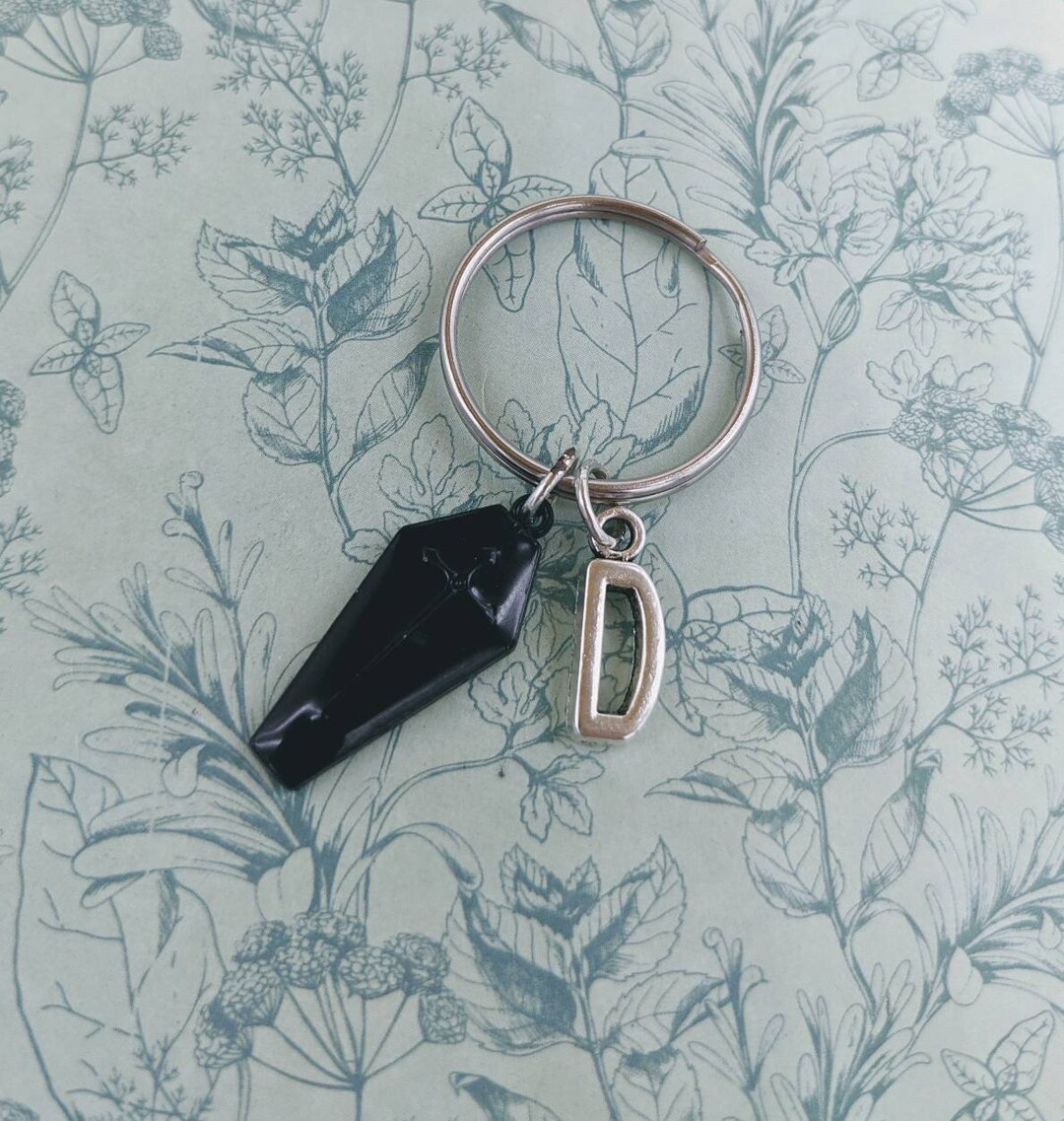 Coffin Keyring, Gothic Keychain, Gothic Gifts, Gothic Keyring ...