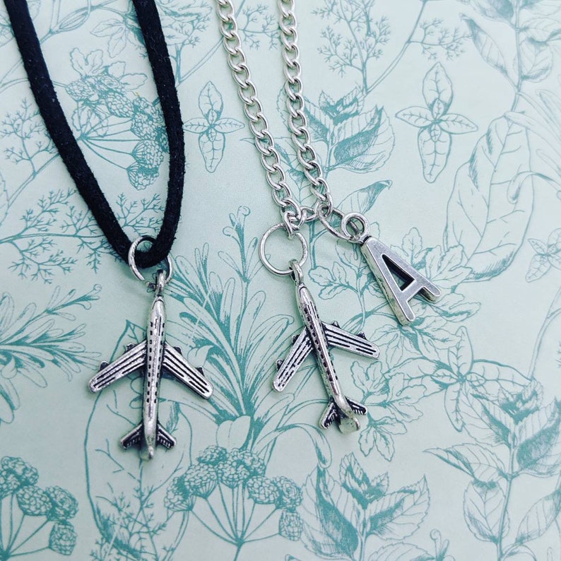 Aeroplane Necklace, Plane Necklace, Pilot Gifts, Pilot Jewelry ...