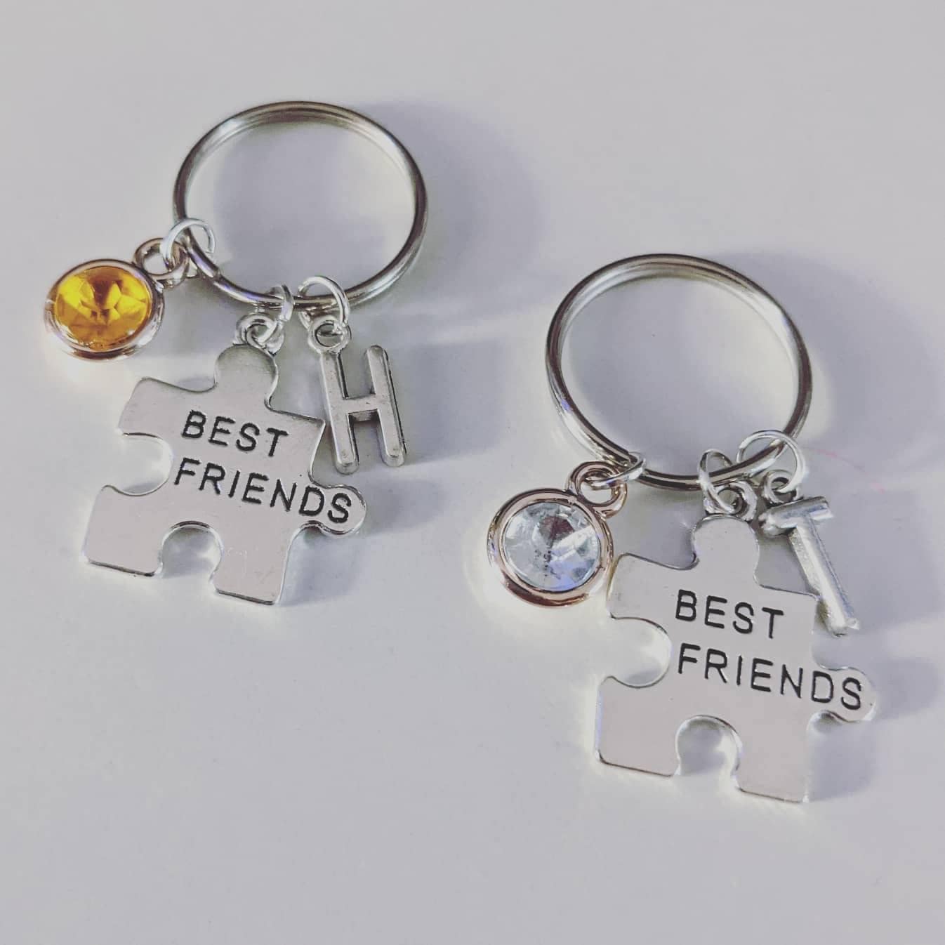 Best Friend Keyring Best Friend Gifts Friend Jewellery - Etsy UK