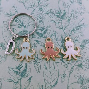 Octopus Keychain, Octopus Gifts, Personalised Keyring, Nautical Gifts ...