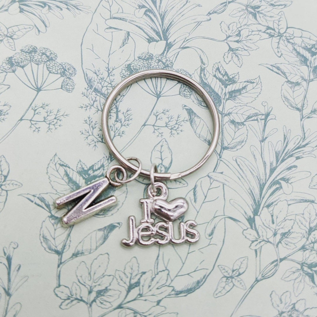 I Love Jesus Keychain, Jesus Gifts, Religious Gifts, Religious Keychain ...