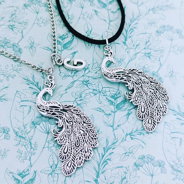 Peacock Necklace - Etsy