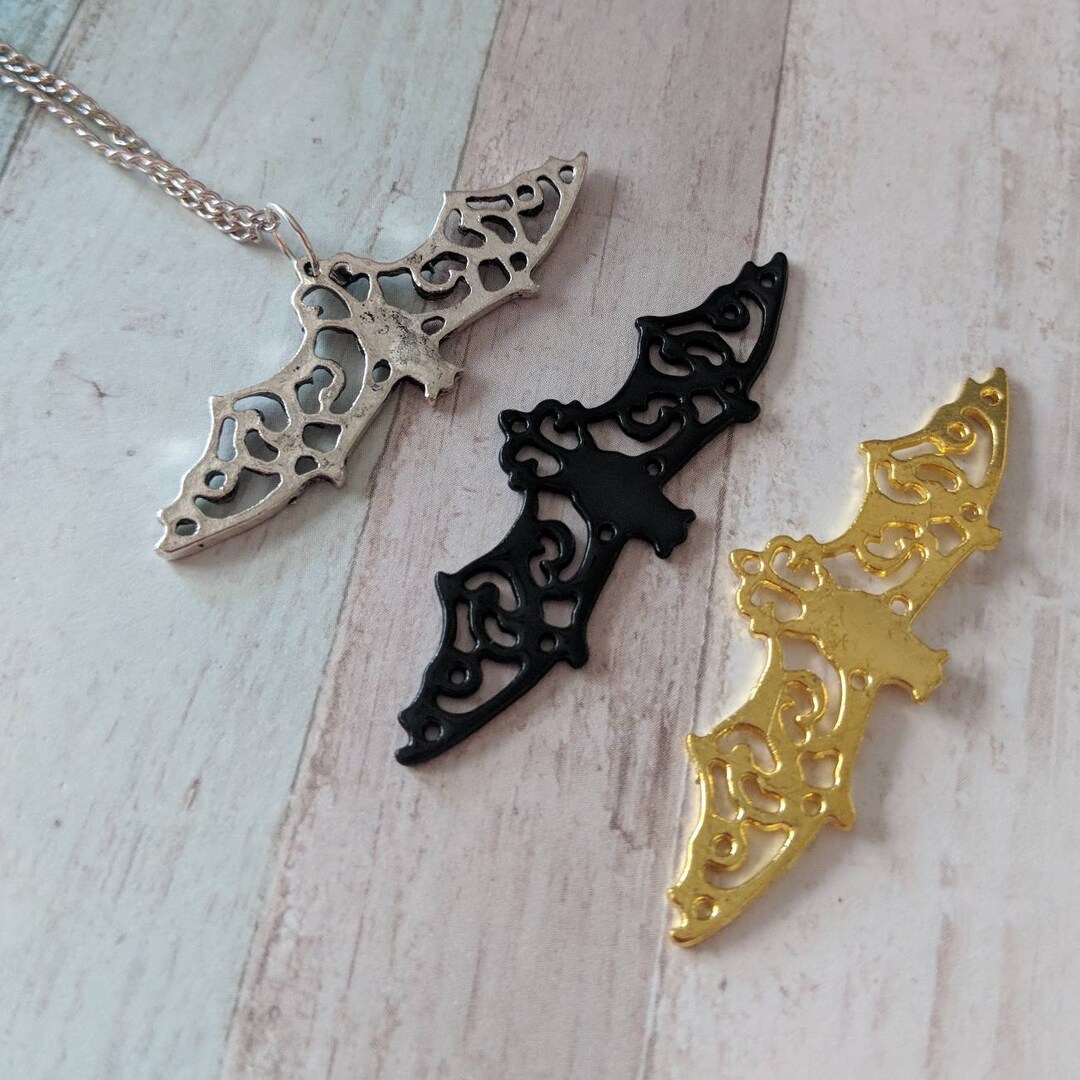 Wiccan Jewelry, Wiccan Necklace,bat Necklace, Bat Jewelry, Gothic ...