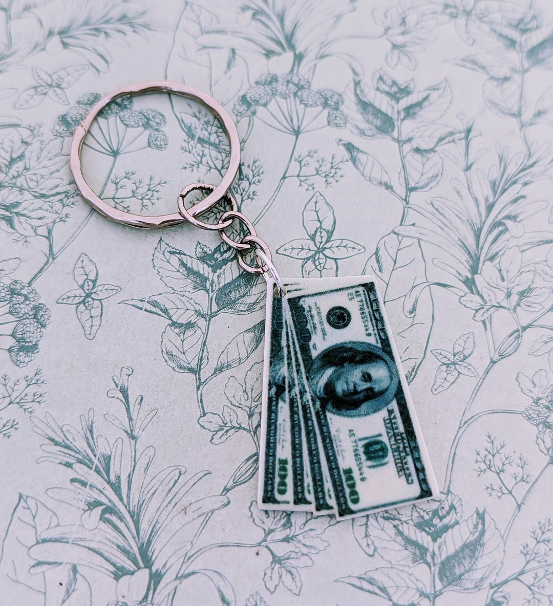 Dollar Keychain, Novelty Keyring, Fandom Keyring, Stocking Stuffers ...