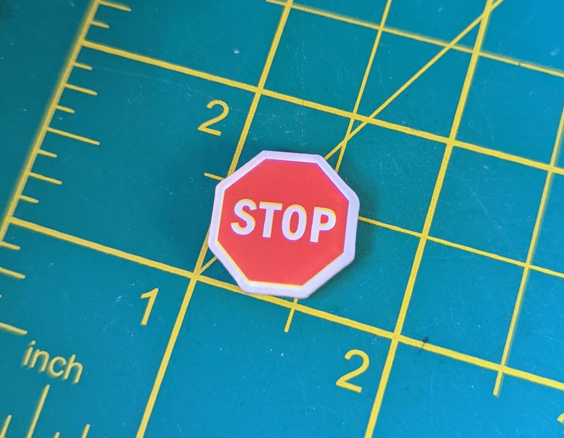Stop Sign Earrings, Fun Earrings, Novelty Earrings, Stud Earrings ...