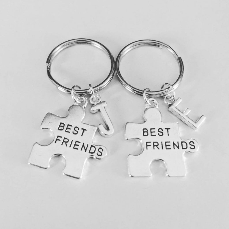 Best Friend Keyring Best Friend Gifts Friend Jewellery | Etsy UK