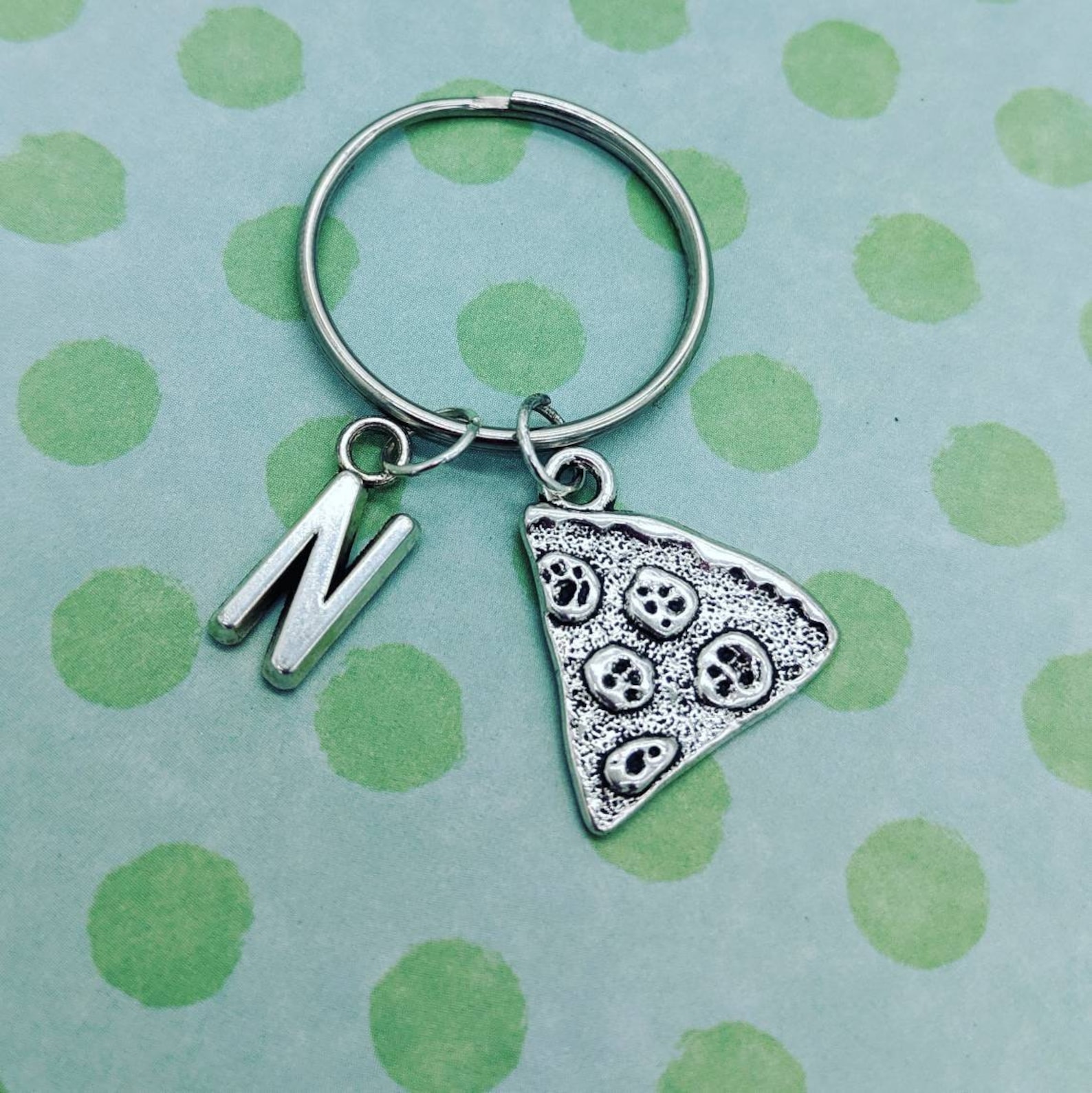 Pizza Keychain Pizza Keyring Food Gifts Bff Gifts Squad | Etsy