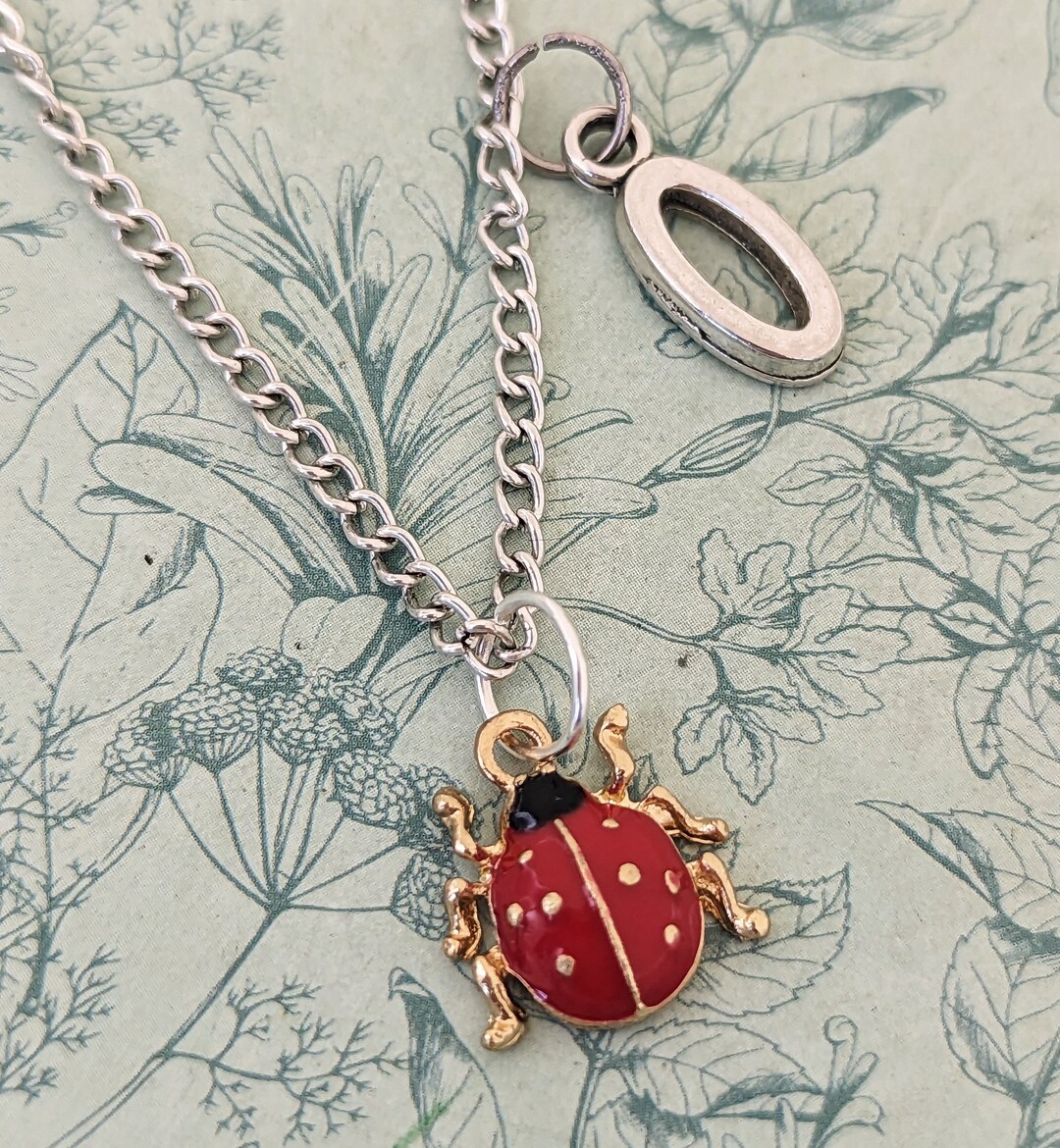Ladybug Necklace, Ladybug Jewellery, Ladybird Necklace, Ladybird ...