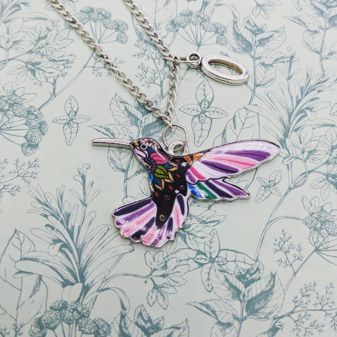 Collier de colibri, bijoux de colibri, cadeaux d’ornithologue, cadeaux ...