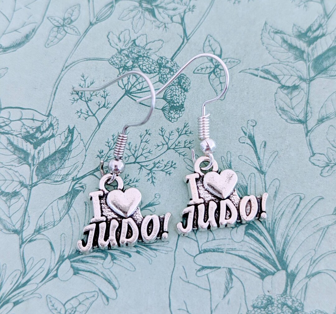Karate Earrings, Judo Teacher Gifts, Martial Arts Teacher, Martial Arts ...