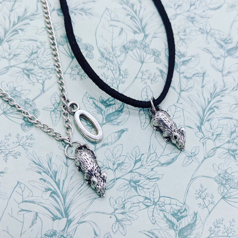 Rat Necklace Rat Jewelry Rat Lover Gifts Rodent Necklace - Etsy UK