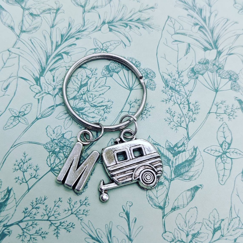 Caravan Keyring, Caravan Keychain, Caravaning Gifts, Sister Gifts, Bff ...