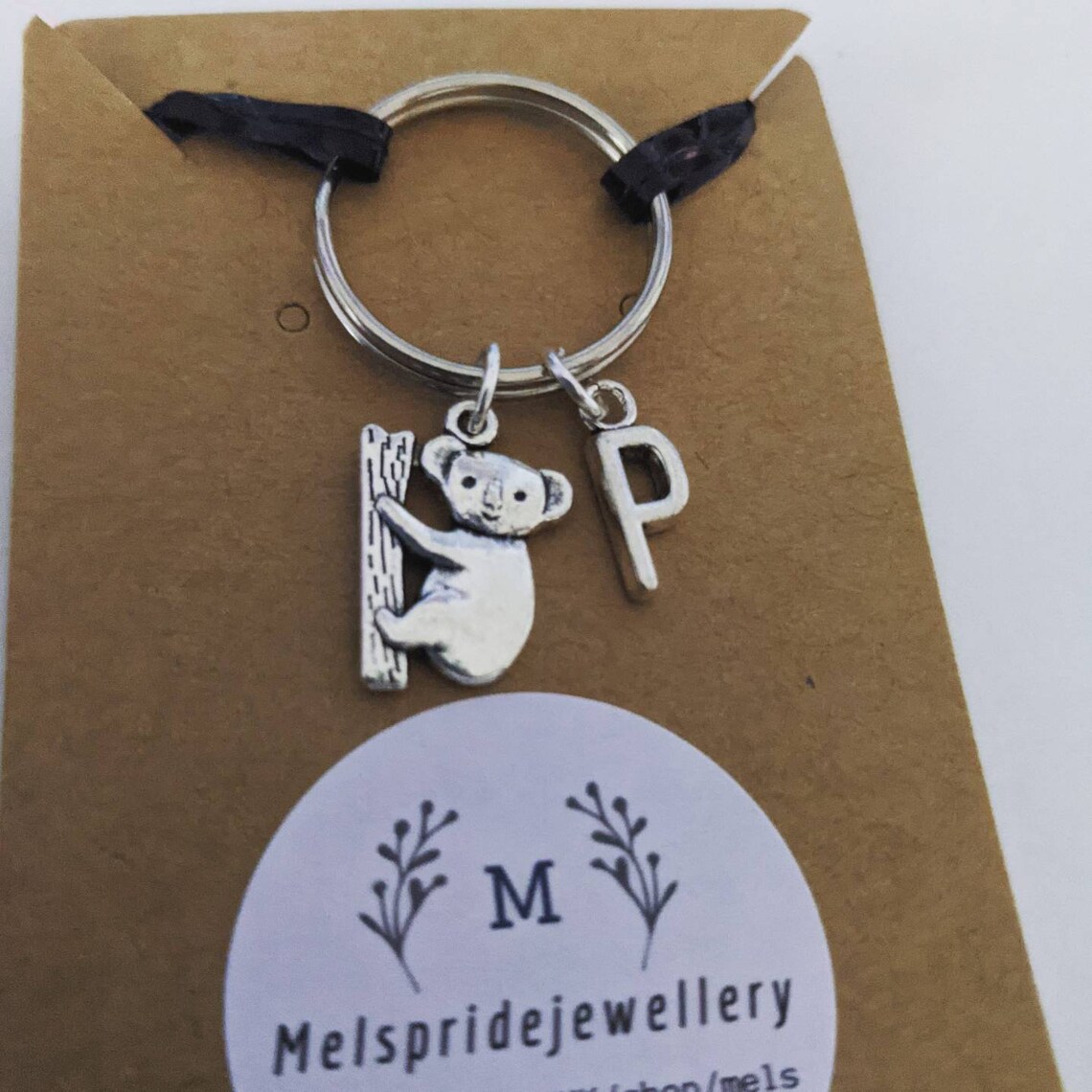 Koala keyring koala gifts personalised keyring charm | Etsy