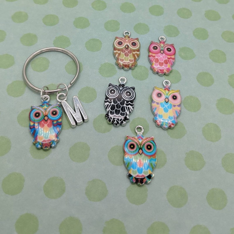 Owl Key Ring - Etsy UK