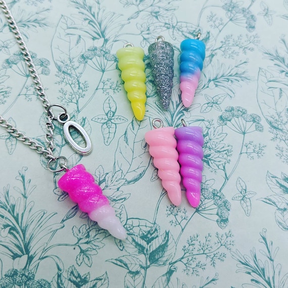 Unicorn horn necklace unicorn jewelry unicorn lover gifts | Etsy