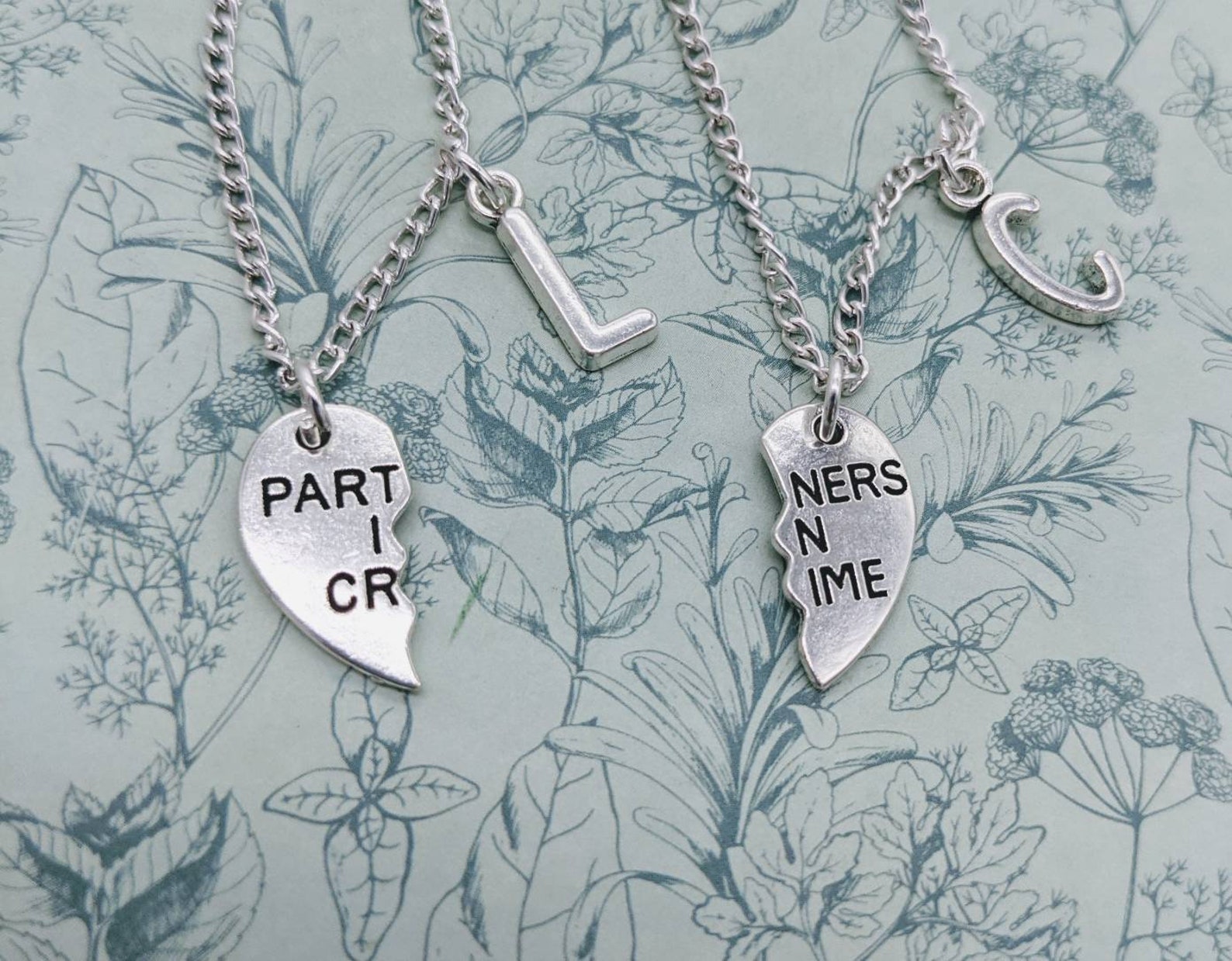 Friendship necklace for 2 friendship gifts partners in | Etsy