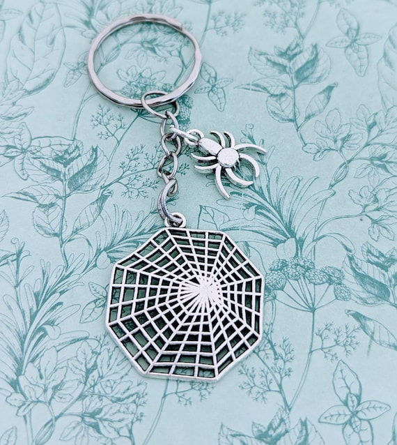 Spider Keychain Spider Accessories Gift for Spider Lovers - Etsy
