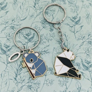 Koala Bear Keychain, Panda Keychain, Panda Lover Gifts, Koala Bear ...