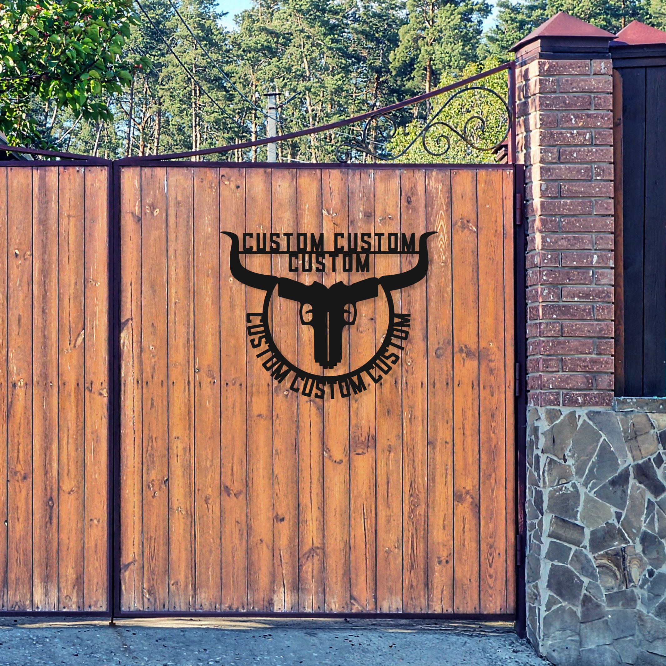 Gun Name Sign Custom Funny Gun Sign - Etsy