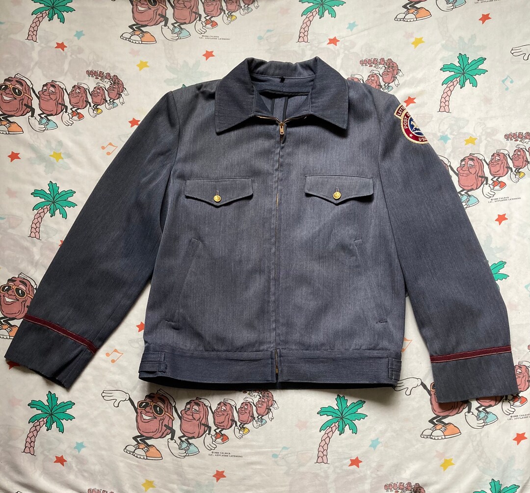 Vintage 60s US Mail Letter Carrier Jacket Size Medium Mail - Etsy