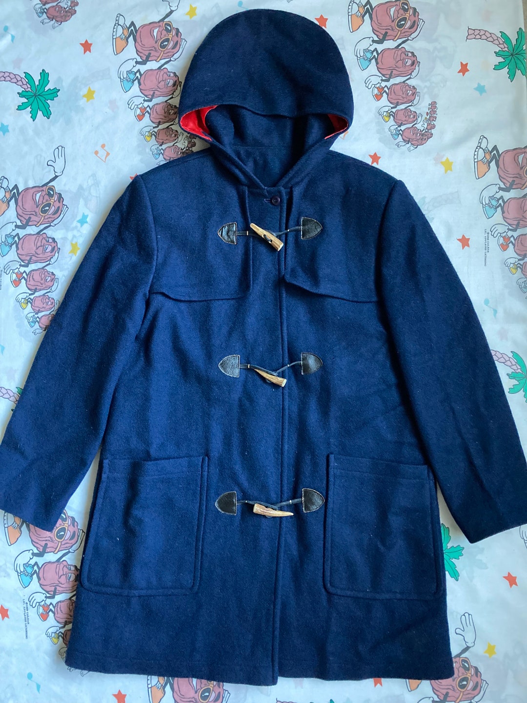 Vintage 70s Pendleton Hooded Wool Coat, Size Medium Thinsulate Lined USA Made - Etsy