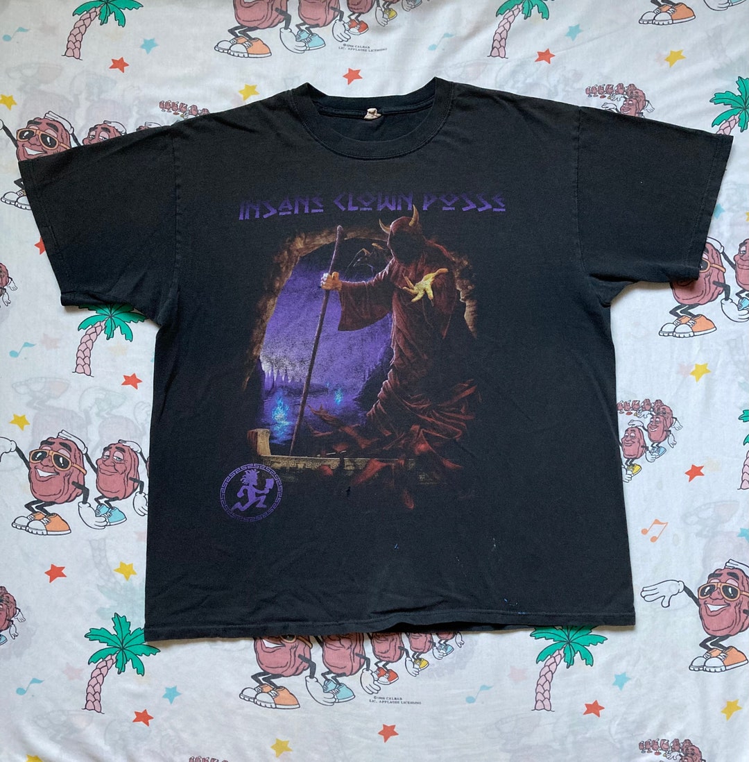 Vintage Y2K Insane Clown Posse T Shirt, Size XL Hatchet Man Shaggy 2 ...