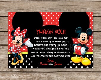 Minnie thank you | Etsy