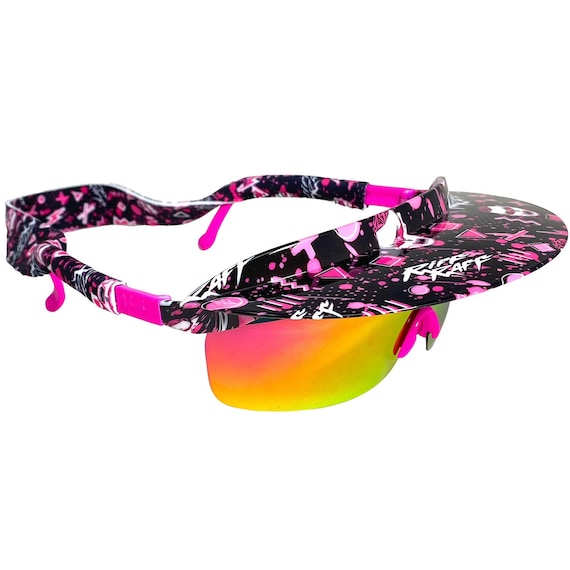 New Riff Raff the Neon Icons VISOR SUNGLASSES | Etsy