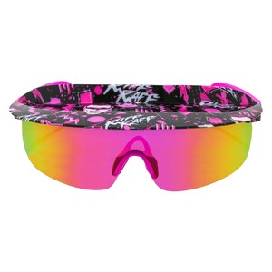 New Riff Raff- the Neon Icons - VISOR SUNGLASSES - - Etsy