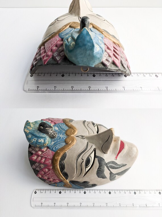 Javanese Dance Mask Vintage, Bali, Balinese, Indonesi… - Gem