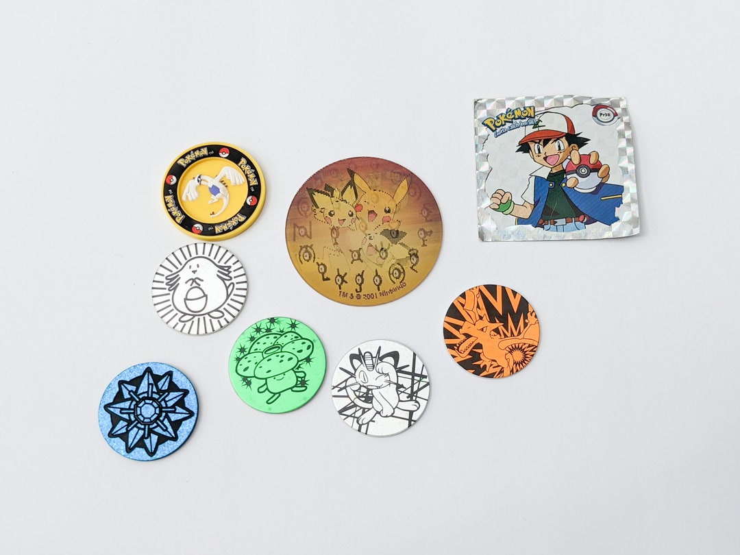 Vintage Pokemon Tokens, Nintendo Pokemon Wizards WOTC 1999-2000 TCG ...