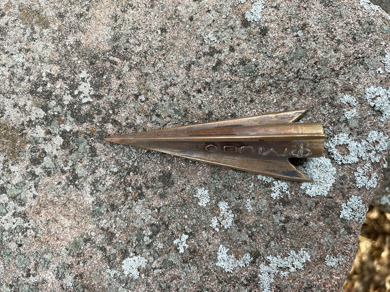 Macedonian Bronze Arrowheads (set of 2) - Etsy