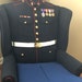 Military Uniform Wingback Chair - Etsy
