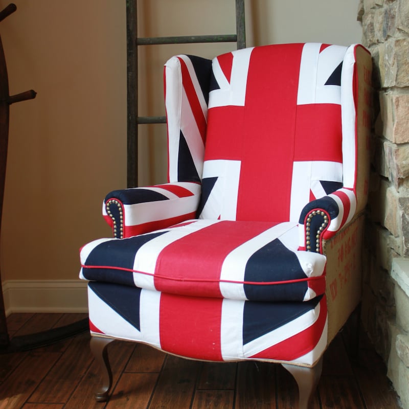 Wing Back Chair - Etsy