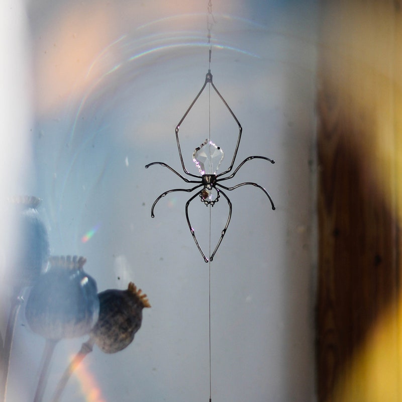 Glass Spider - Etsy