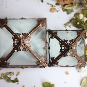 Big Pyramid Glass Box, Glass Casket, Geometric Box, Geometric Glass Box ...