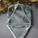 Big Pyramid Glass Box, Glass Casket, Geometric Box, Geometric Glass Box ...