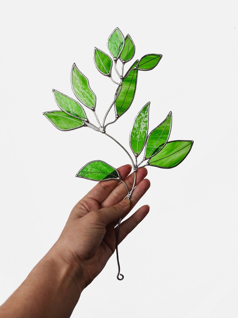 Stained Glass Tree Branch Stained Glass Window Hangings - Etsy Australia