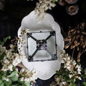 Big Pyramid Glass Box, Glass Casket, Geometric Box, Geometric Glass Box ...