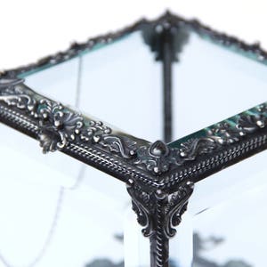 Cubic Casket Glass Display Box Clear Glass Jewelry Box - Etsy