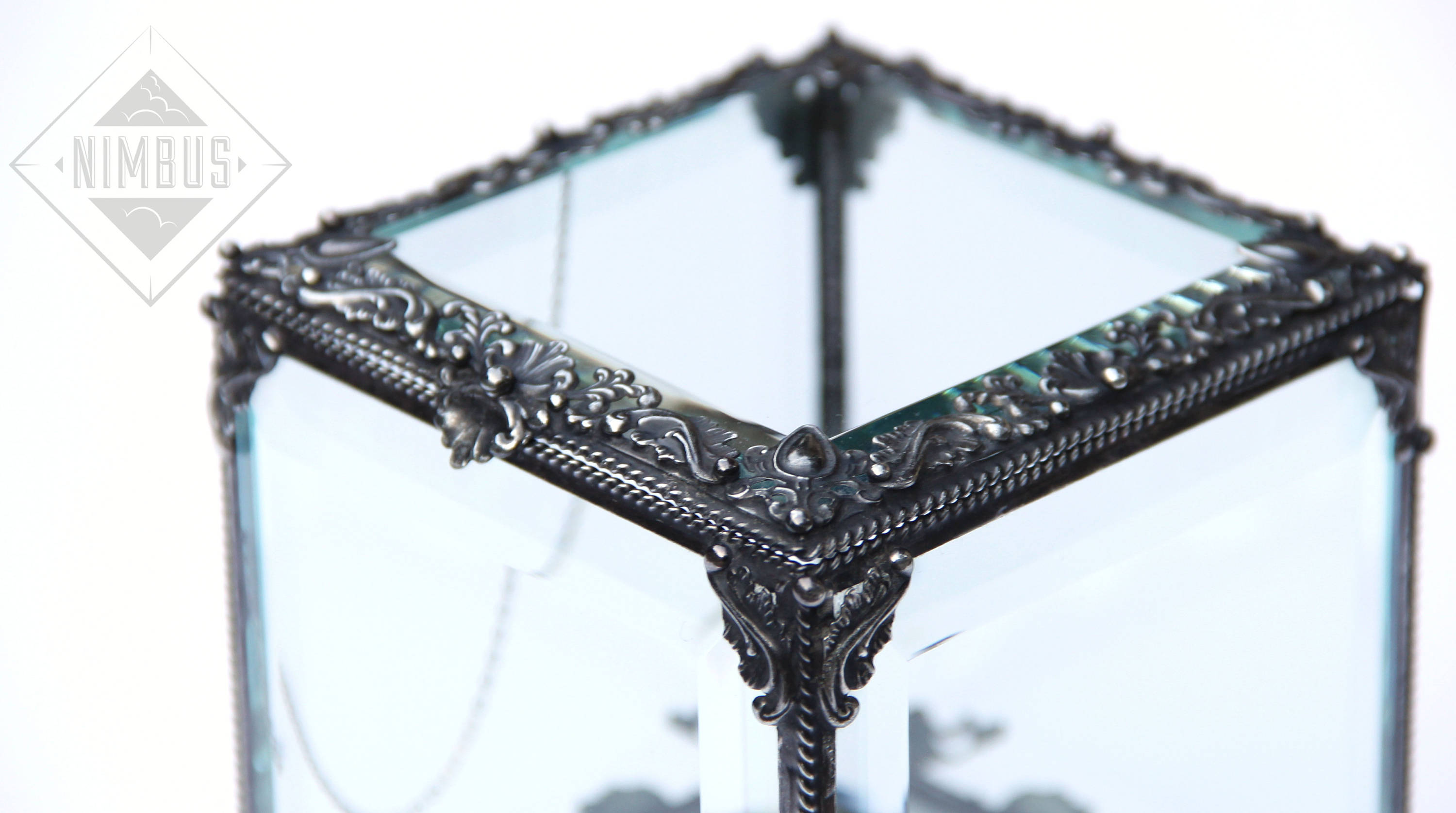 Cubic Casket Glass Display Box Clear Glass Jewelry Box - Etsy