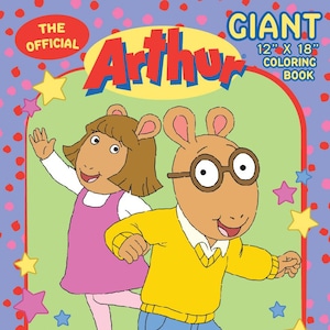 Arthur Giant Coloring Book 12 X 18 - Etsy