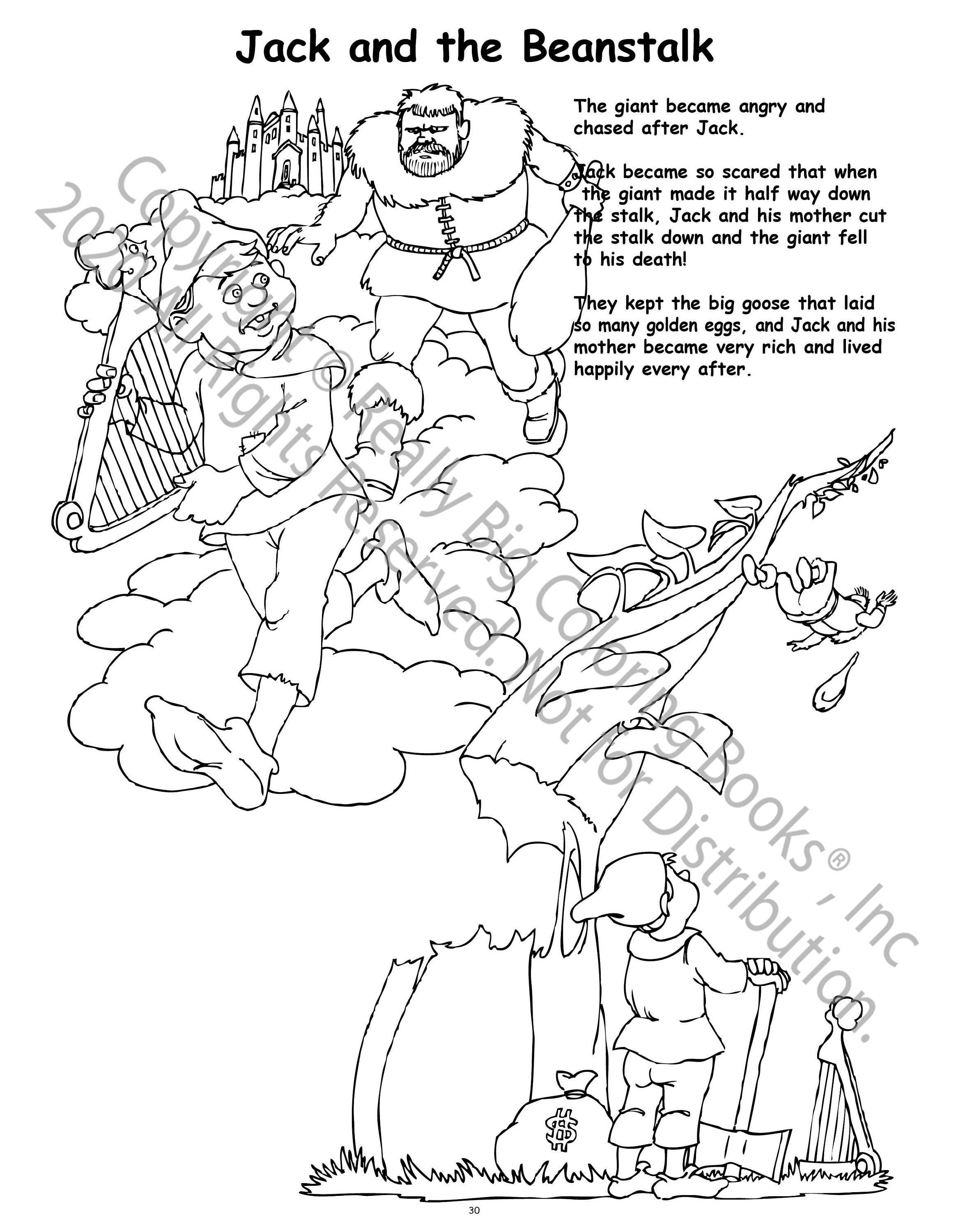 Fairy Tales & Nursery Rhymes Coloring Book 8.5x11 - Etsy