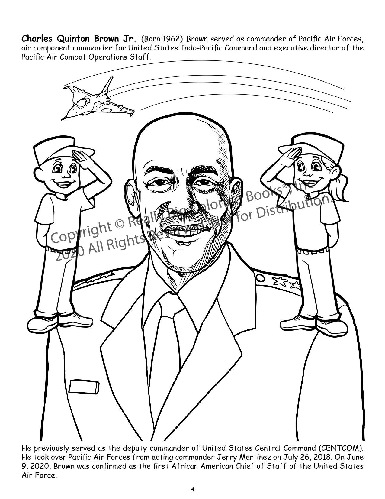 African American Historical Coloring Book Educational African American ...