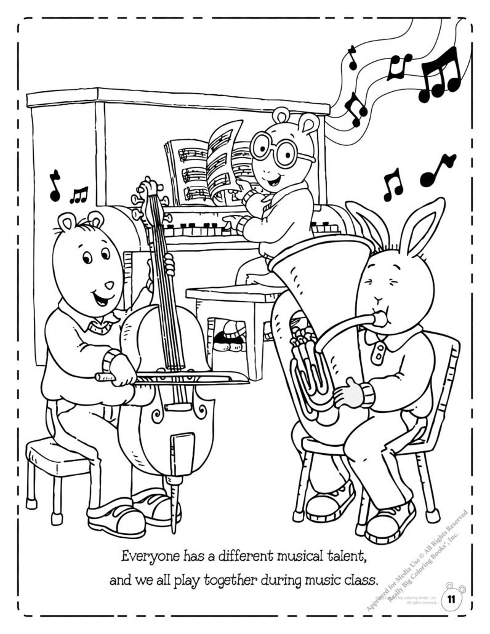 Arthur® Coloring Book Official - Etsy