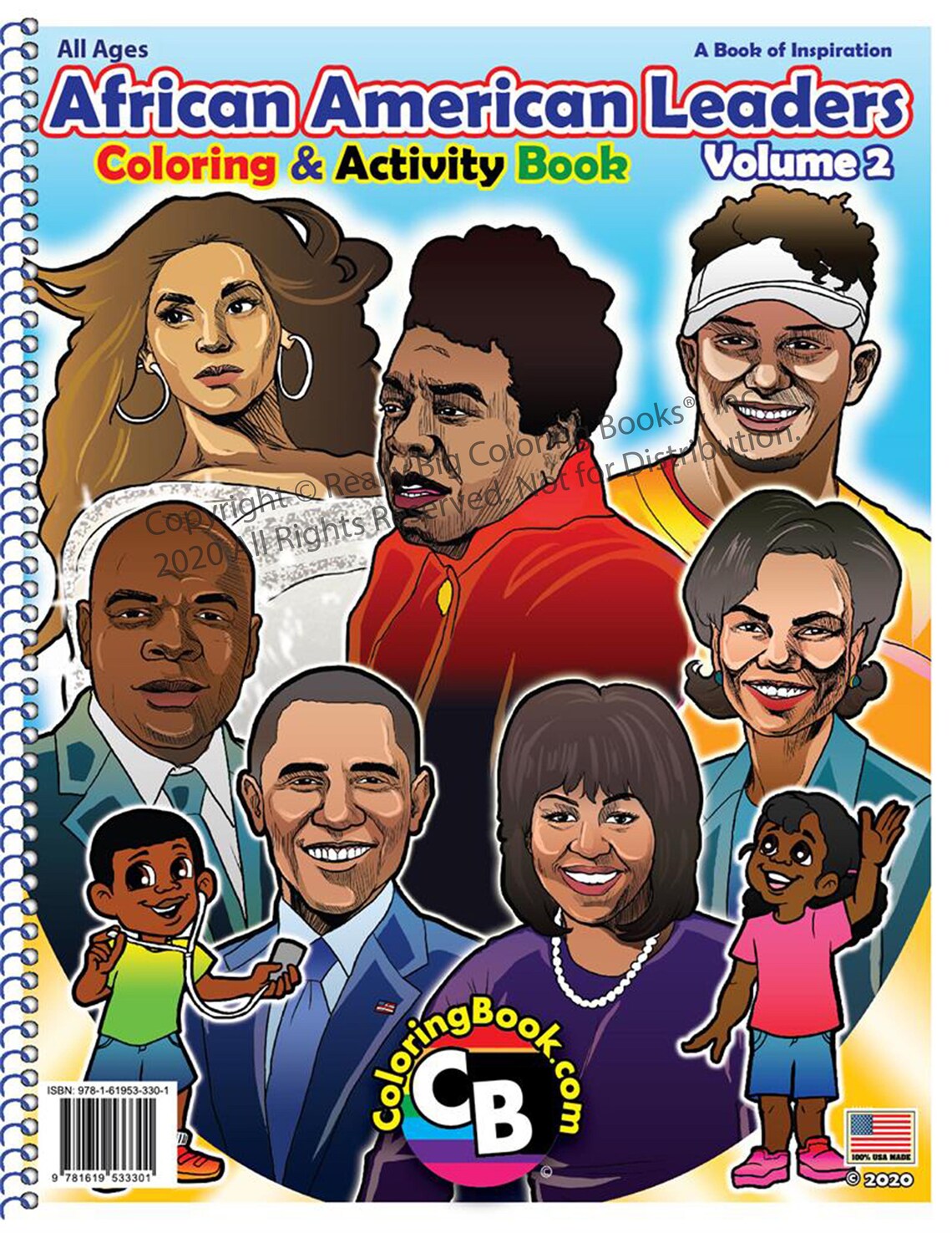 African American Historical Coloring Book Educational African American ...