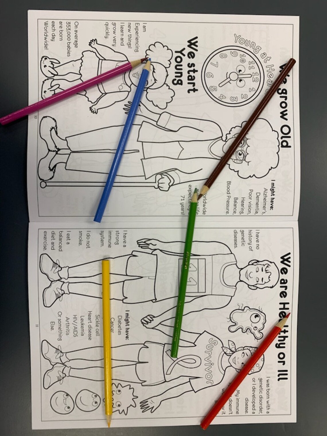 Diversity and Inclusion Coloring Book 8.5x11 - Etsy